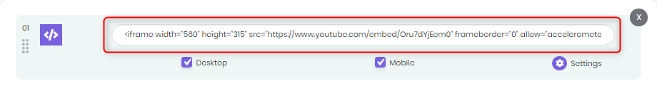 How Do I Create Embed A Shortcode Iframe Or Any Html Code Premio 6518