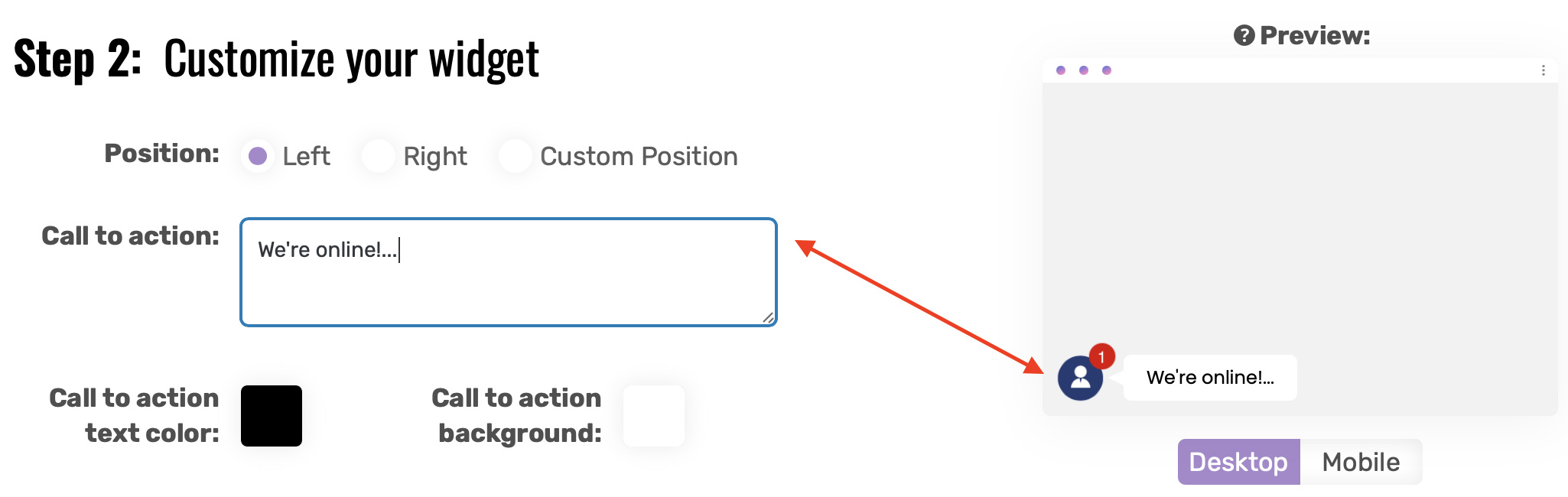 How to change or translate your Chaty widget placeholders - Premio